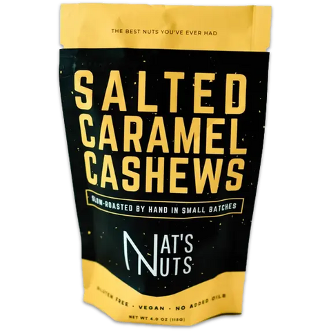 Nats Nuts | Salted Caramel Cashews - The Simple Man