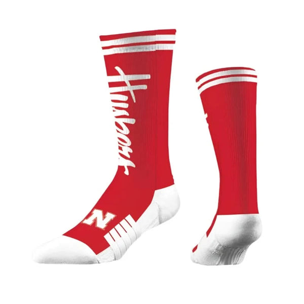 Huskers Script Socks – Ultimate Comfort for True Fans - The Simple Man