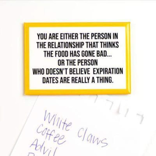 "Expirations Date"- Magnet - The Simple Man